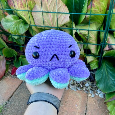 PATTERN: Crochet Reversible Octopus Pattern - Etsy