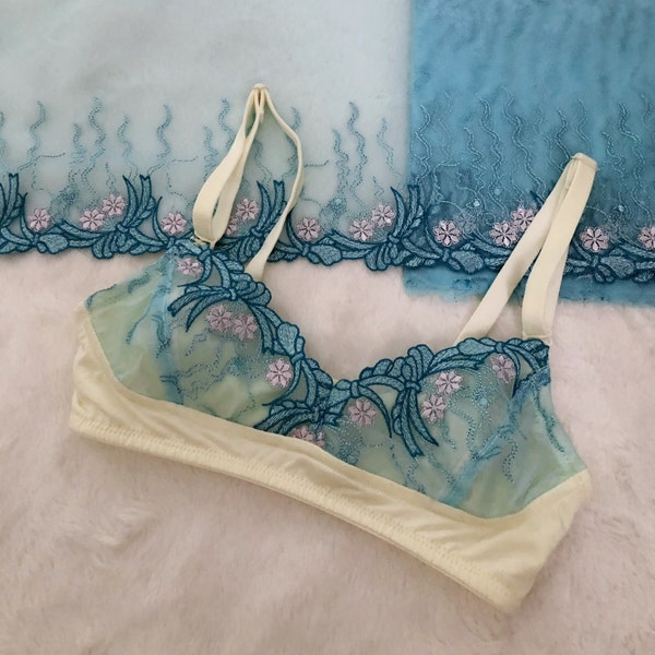 MARA Bralette English PDF Digital Sewing Pattern, Lingerie Sewing ...
