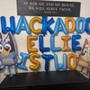 Wackadoo Custom Name is Two Bluey Balloon Banner Bluey Themed Birthday ...