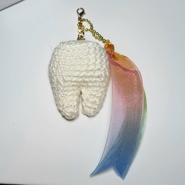 Amigurumi Molar Crochet ENGLISH PATTERN, PDF, Tooth Amigurumi Pattern ...