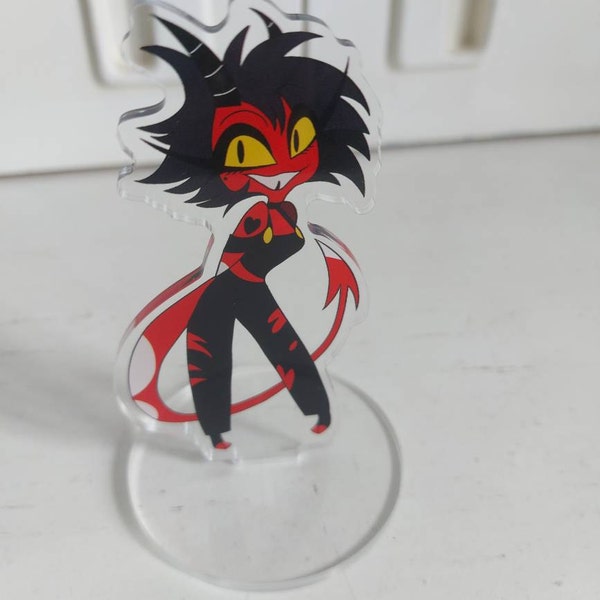 Helluva Boss Millie Double Sided Acrylic Standee | 4 Inch Standee - Etsy