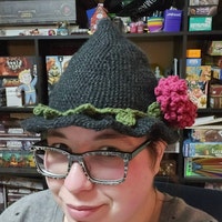 Sprite Cap Crochet Pattern DIGITAL FILE Not a Finished Hat - Etsy Norway