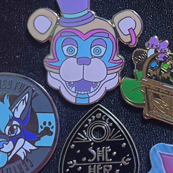 FNAF Enamel Pins // Kawaii Five Nights at Freddy’s Security Breach - Etsy
