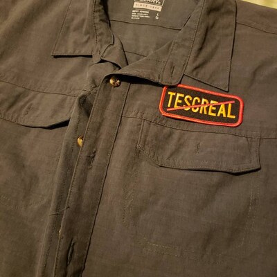 Embroidered Custom Iron-on Rectangle Name Patch - Etsy