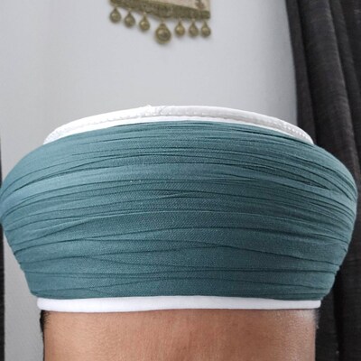 Plain Black Kufi Prayer Hat Takke Ideal for Wrapping Men Kufi Sunnah ...