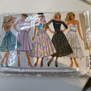 Butterick 3813 Sewing Pattern, Dress, Size 6-8-10 or 12-14, Cut ...