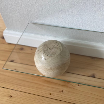 Beige Travertine Catchall, Travertine Infinity Bowl, Travertine ...