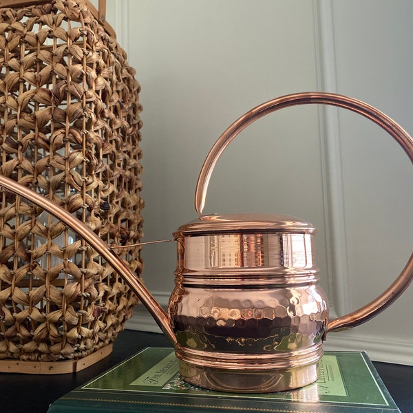 Handmade Copper Water Pitcher, Copper Pitcher, Copperware, Vintage ...