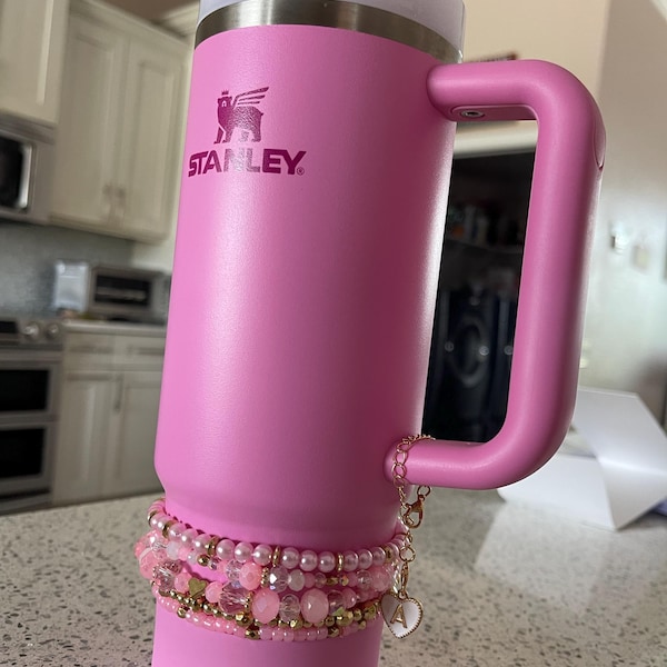 Straw Beads Stanley Cup Accessories / Bow Beads for Tumbler - Etsy