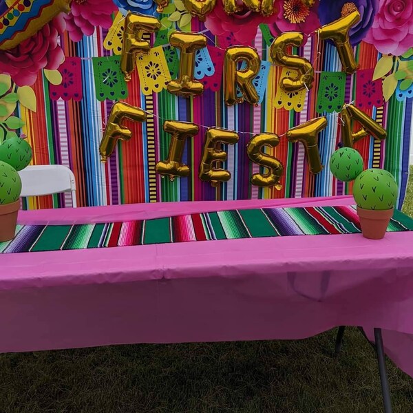 First Fiesta Balloons First Fiesta Decorations Fiesta First Birthday ...