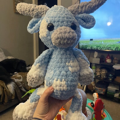 Longhorn Crochet Pattern Longhorn Cow Pattern, Amigurumi Longhorn Cow ...