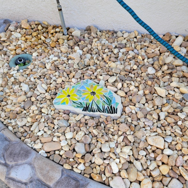 Monarch Butterfly With Blue Forget Me Nots Stained Glass Mosaic ...