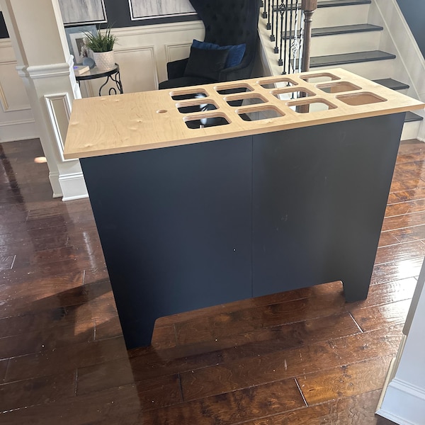 Charcuterie Cart Mobile Foldable Snack Bar Catering Display Portable ...