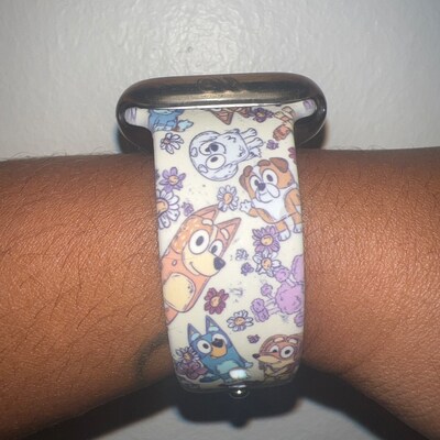 Apple Iwatch Floral Design. Apple Watch Band for All Series. - Etsy