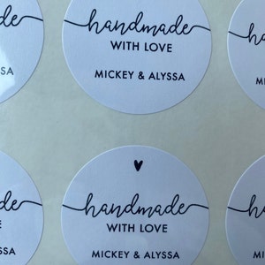 Modern Address Labels Handwritten Script Return Label | Etsy