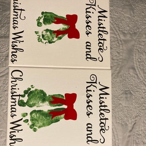 Gingerbread Kisses & Christmas Wishes DIY Kit for Kids Paint - Etsy