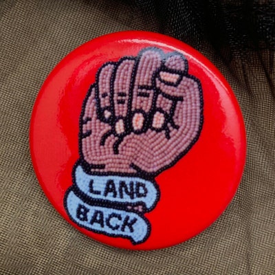 Land Back Pin - Etsy