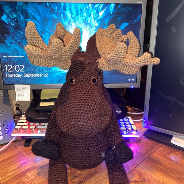 PATTERN - Moses the Moose - Crochet Amigurumi Pattern - Etsy