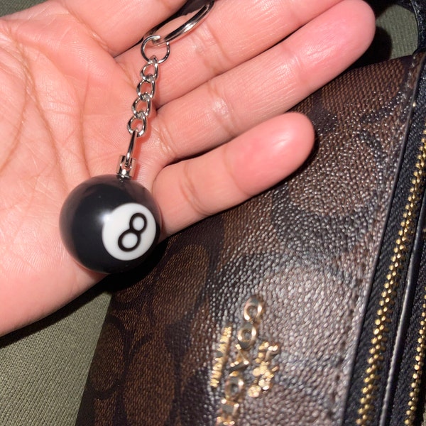 8 Ball Hair Clip - Claw Clip -8 Ball Hair Accessories - Billiards ...