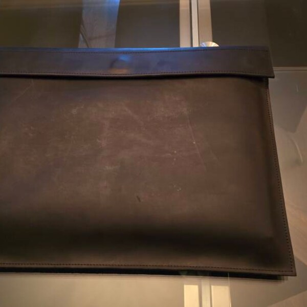 Leather MacBook Pro 14 Sleeve, MacBook Protective Case, 17 Inch Laptop ...