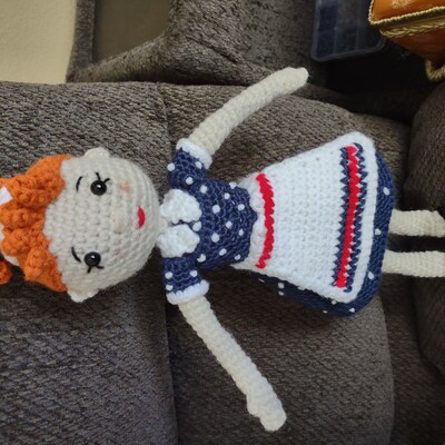 PDF CROCHET PATTERN Lucy Doll // Amigurumi // I Love Lucy Crochet ...