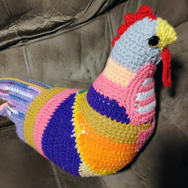 Crocheted - Emotional Support Chicken™ (the Original and Legal Version ...