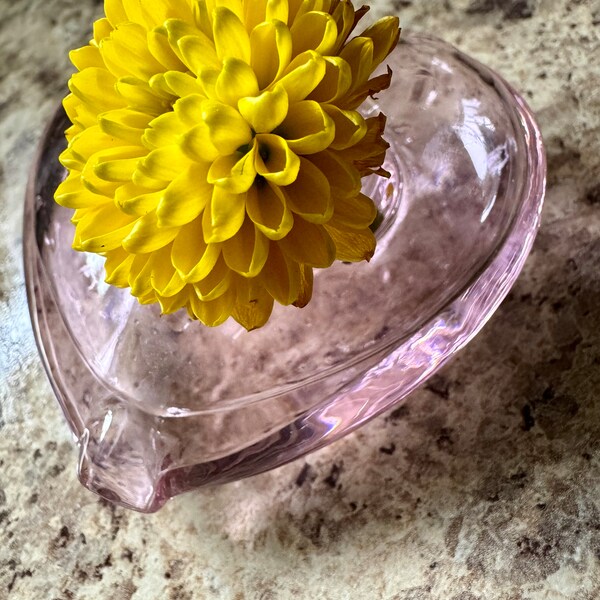 Glass Heart Pipe Girly Pipe Love Girls Gift Unique Pipe Hand Pipe Bowl ...