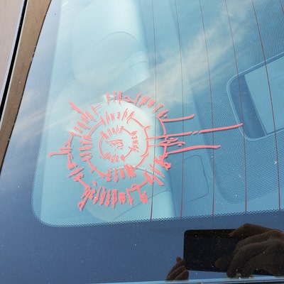 Astarion Scar Baldur's Gate 3 Vinyl Decal Astarion's Scar Back Markings ...