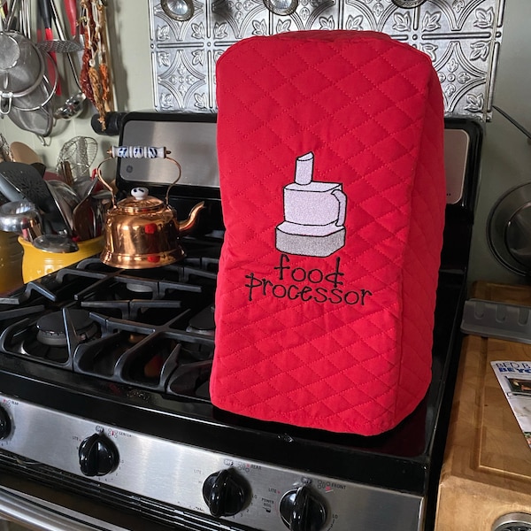 Food Processor Appliance Cover, Choose From 5 Colors - Etsy