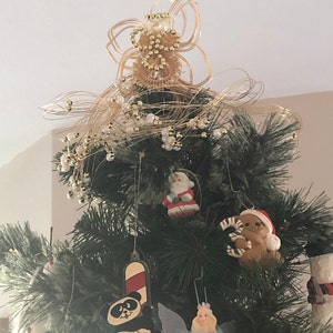 Handmade Angel Christmas Tree Topper, Table Centerpiece Gift - Etsy