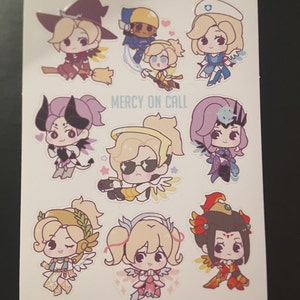 Mercy Love Sticker Sheet - Etsy