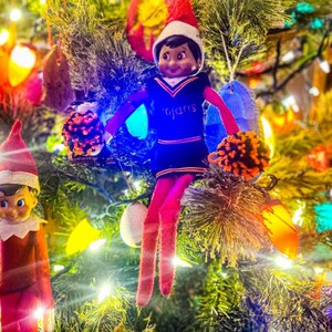 Cheerleader Elf Outfit, Elf Shirt, Elf Sweater, Costume for Elf, Custom ...