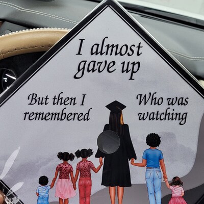 Custom Memorial Cap Decoration, Personalized Memories Graduation Cap ...