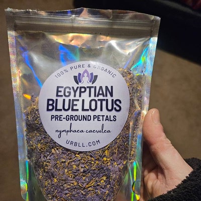 Triple Lotus Pre-ground Blend Egyptian Blue Lotus Sacred White Lotus ...