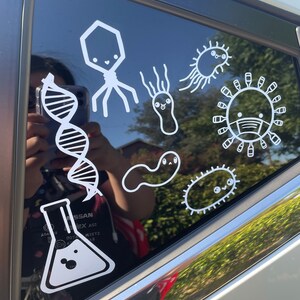 Cute Science Equipment and Disposables Decorative Magnet set | Etsy