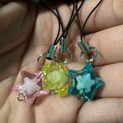 Colorful Star Phone Charm - Etsy