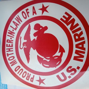 USMC Yellow Footprints With EGA If You Have to Ask Car Truck Van Window ...