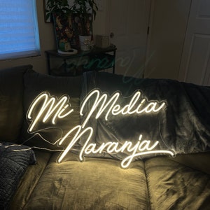 Youme Neon Sign, Custom Neon Sign , Wedding Neon Sign,you and Me Neon ...