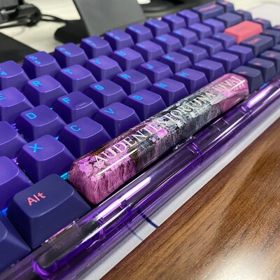 Galaxy Artisan Keycap, Space Resin Keycap, Interstellar Artisan Keycap ...