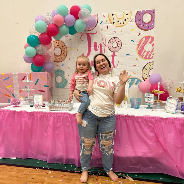 Donut Birthday Mom Shirt | Doughnut Birthday Shirt | Donut Sprinkles ...