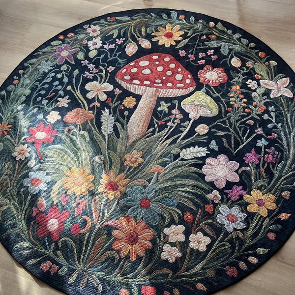 Rose Rug, Pink Rose Rug, Flower Rug, Floral Rug, Rose Area Rug, Flowers ...