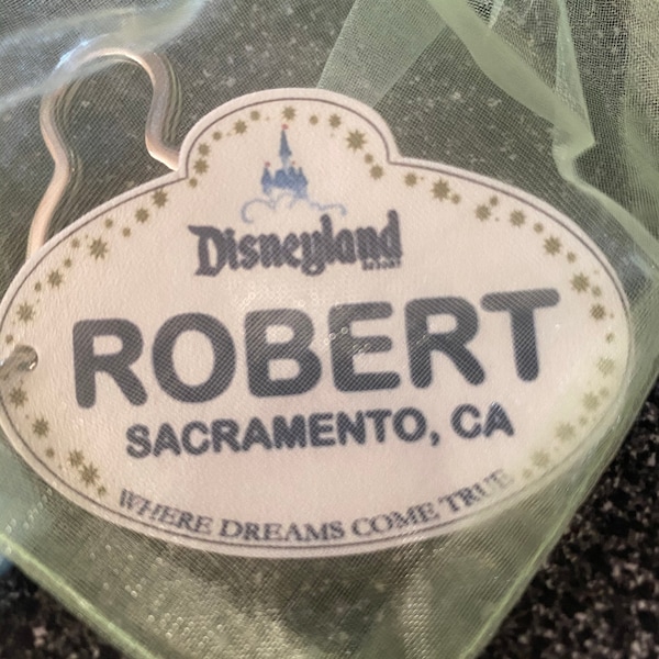 Customized Disney Inspired Name Badges, Keychains, Magnets - Custom ...
