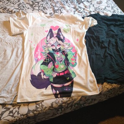 Muscular Fursona Swimmer Furry Shower Curtain Unique Wall Hanging Decor ...