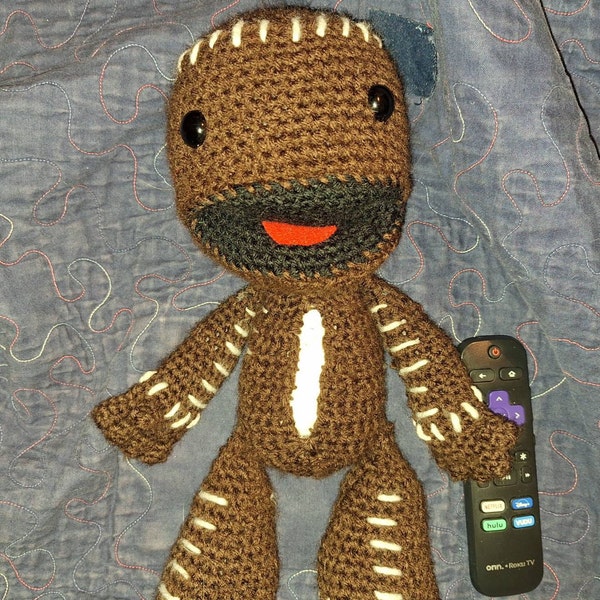 Sackboy Large Size - Amigurumi Pattern by Emvy Creates - Etsy