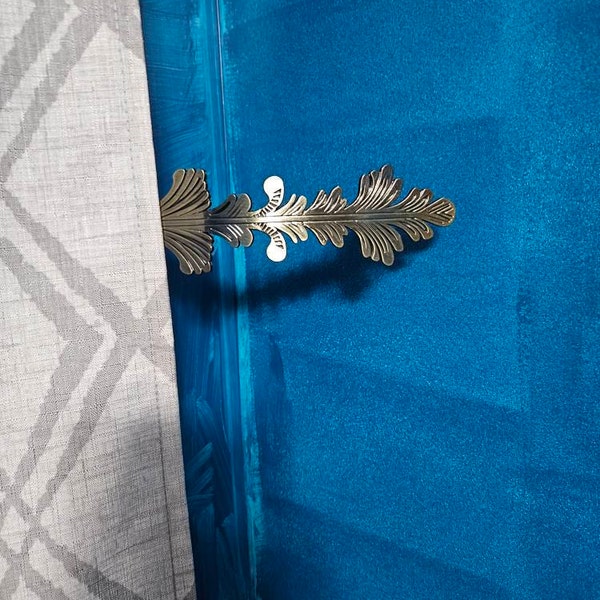 A Piece Wall Leaf Hook Curtain Hook Curtain Tieback Hook Decorative ...