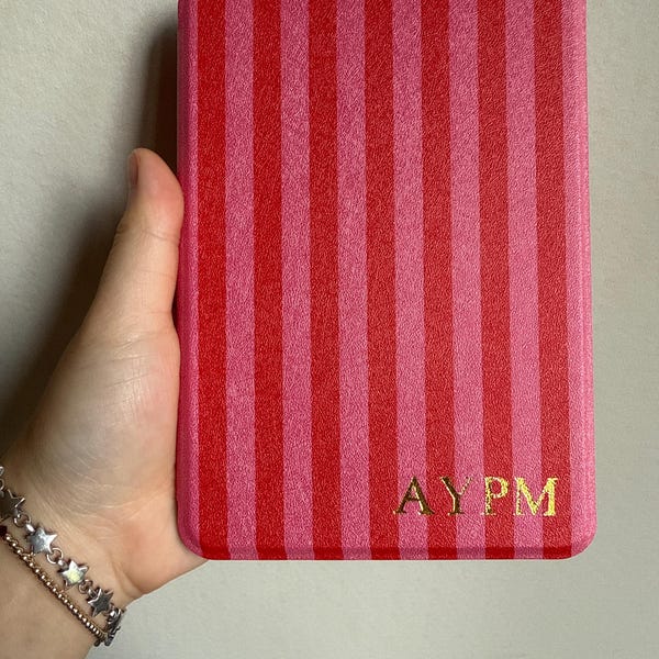 Red Stripe Personalization All New Paperwhite 12th Generation 2024 Case ...