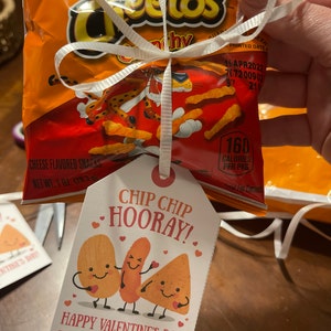 Kids Valentines Kids Valentine Cards Chip Hooray Valentine Tags ...