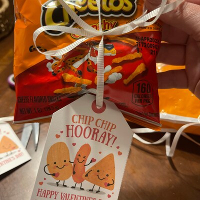 Kids Valentines Kids Valentine Cards Chip Hooray Valentine Tags ...