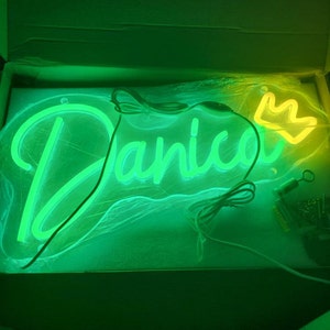 Custom Mirror Led Sign, Neon Mirror Sign, Light up Mirror for Bedroom ...