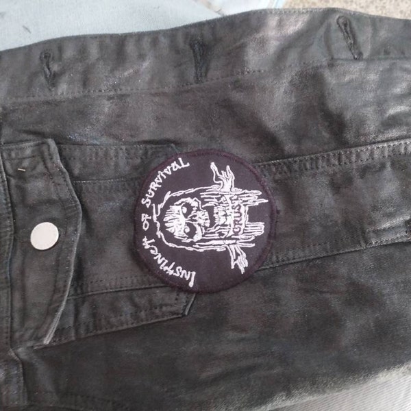 DISCHARGE - Back Patch (two Option) - Etsy